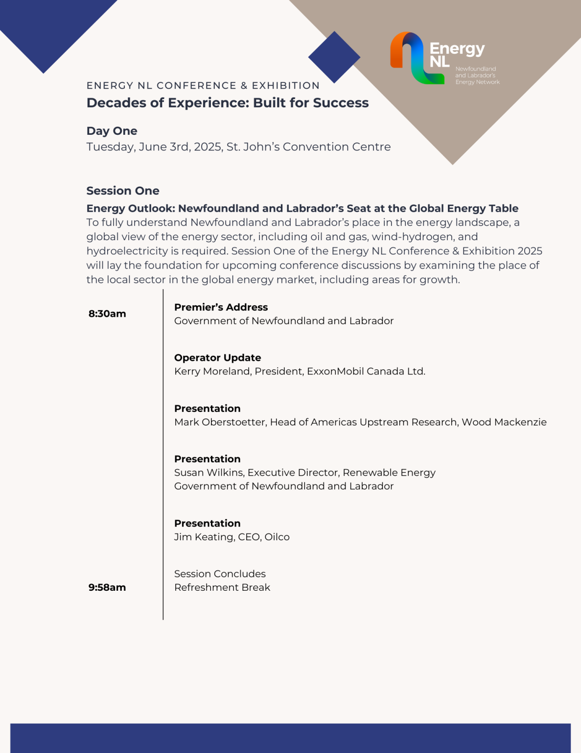 Conference - Energy NL